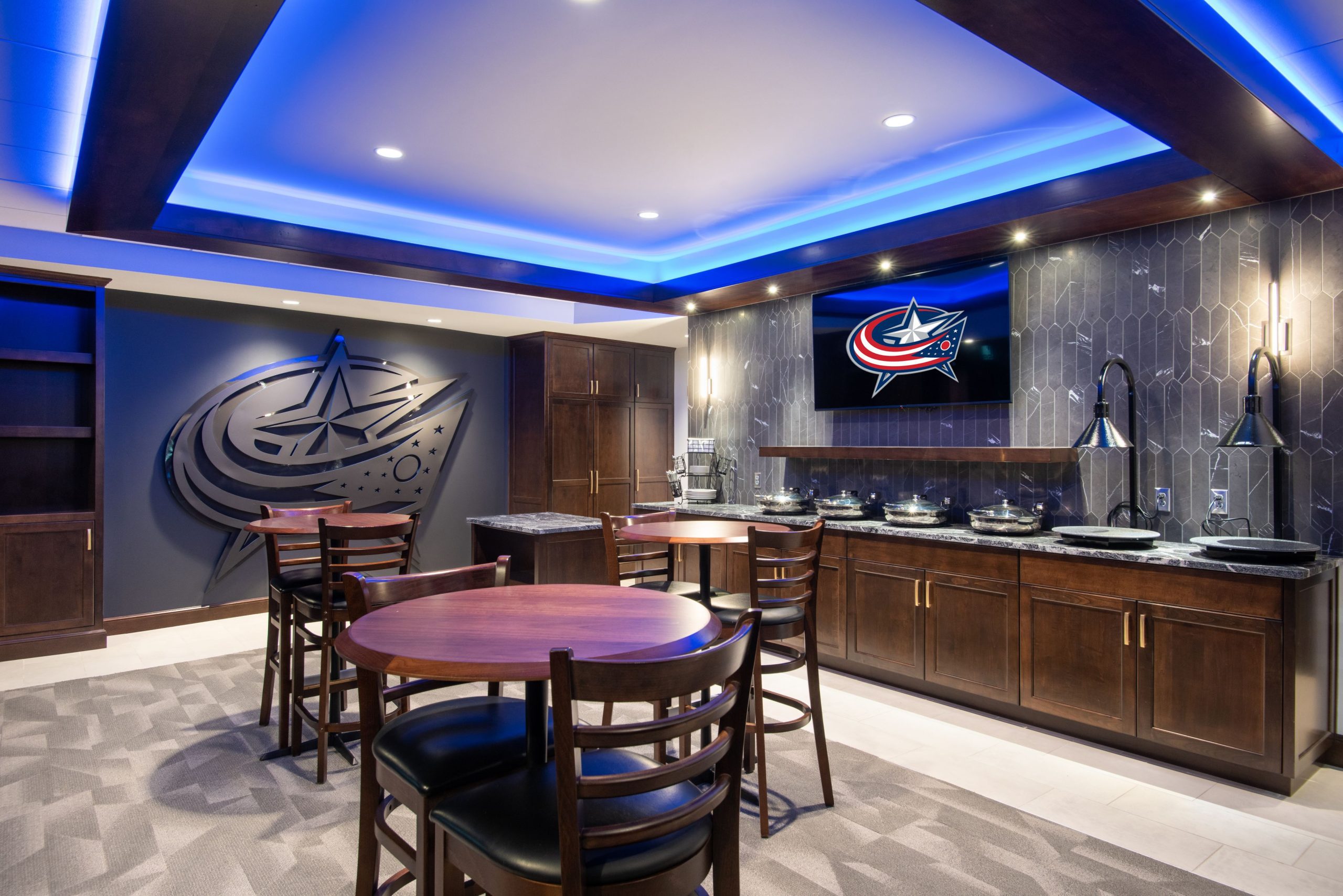 Nationwide Arena Owners Lounge | Corsi Associates Foodservice Design